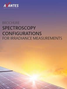 Spectroscopy Configurations for Irradiance Measurements - Avantes