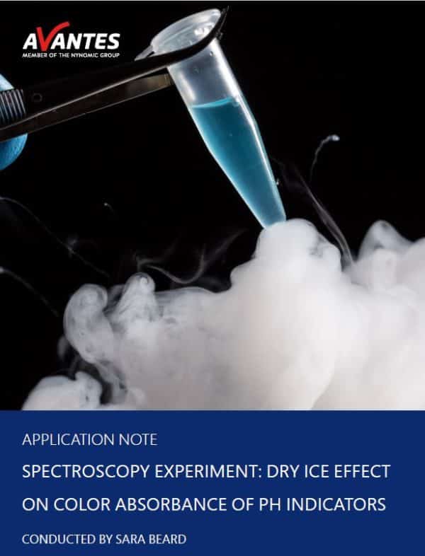 Spectroscopy Experiment: Dry Ice Effect on Color Absorbance of pH ...