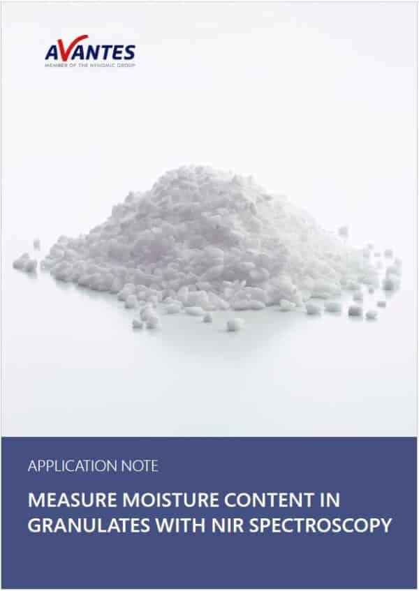 Measure Moisture Content in Granules with NIR Spectroscopy - Avantes