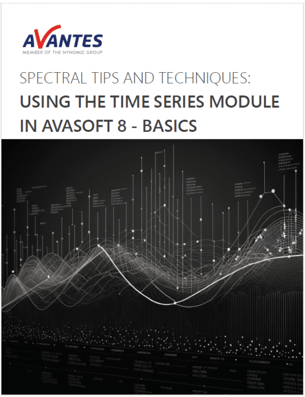 Using The Time Series Module in AvaSoft 8 - Basics - Avantes