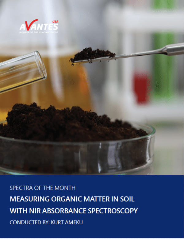 Measuring Organic Matter in Soil With NIR Absorbance Spectroscopy - Avantes